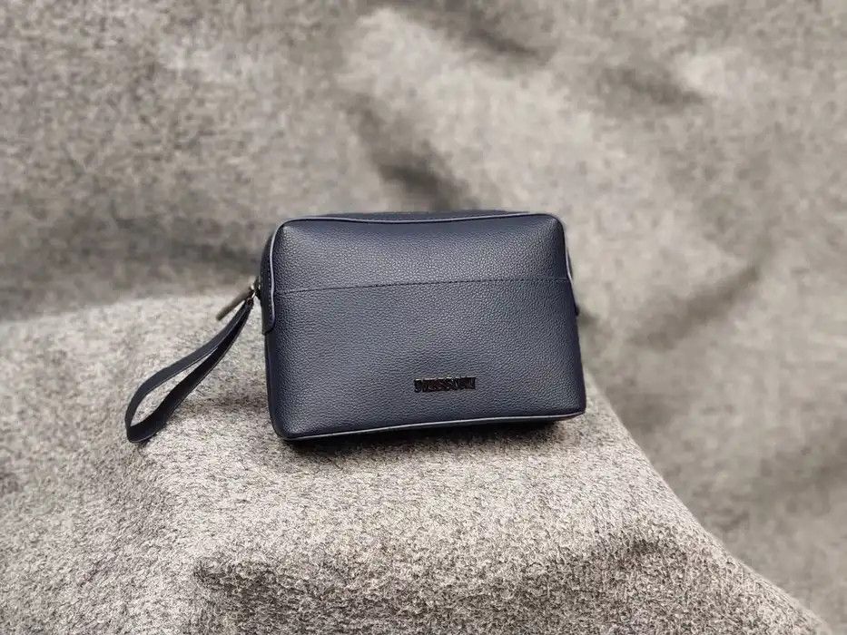 Luxury × Missoni × Streetwear Missoni Blue Makeup Pouch Travel Clutch ...