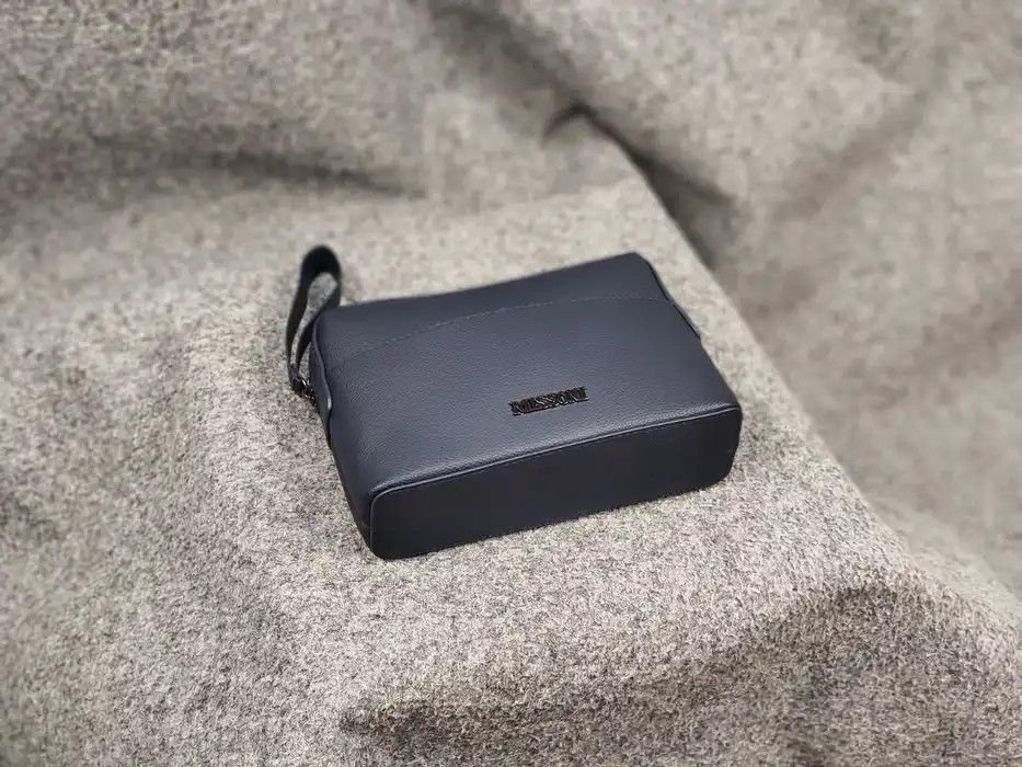 Luxury × Missoni × Streetwear Missoni Blue Makeup Pouch Travel Clutch ...