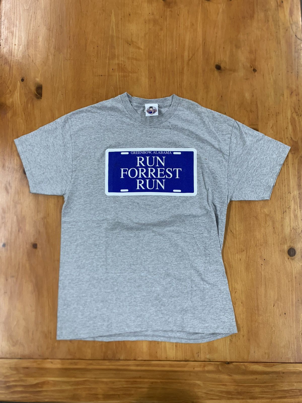 Vintage Vintage Bubba Gump Run Forrest Run Tee | Grailed