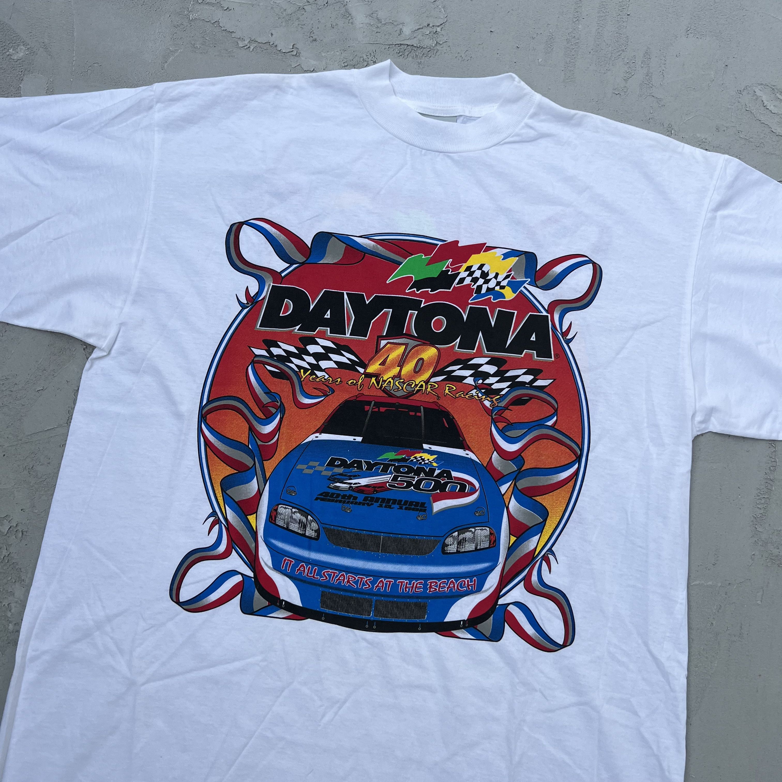 Made In Usa × NASCAR × Vintage Vintage Single Stitch Daytona 500 Nascar ...