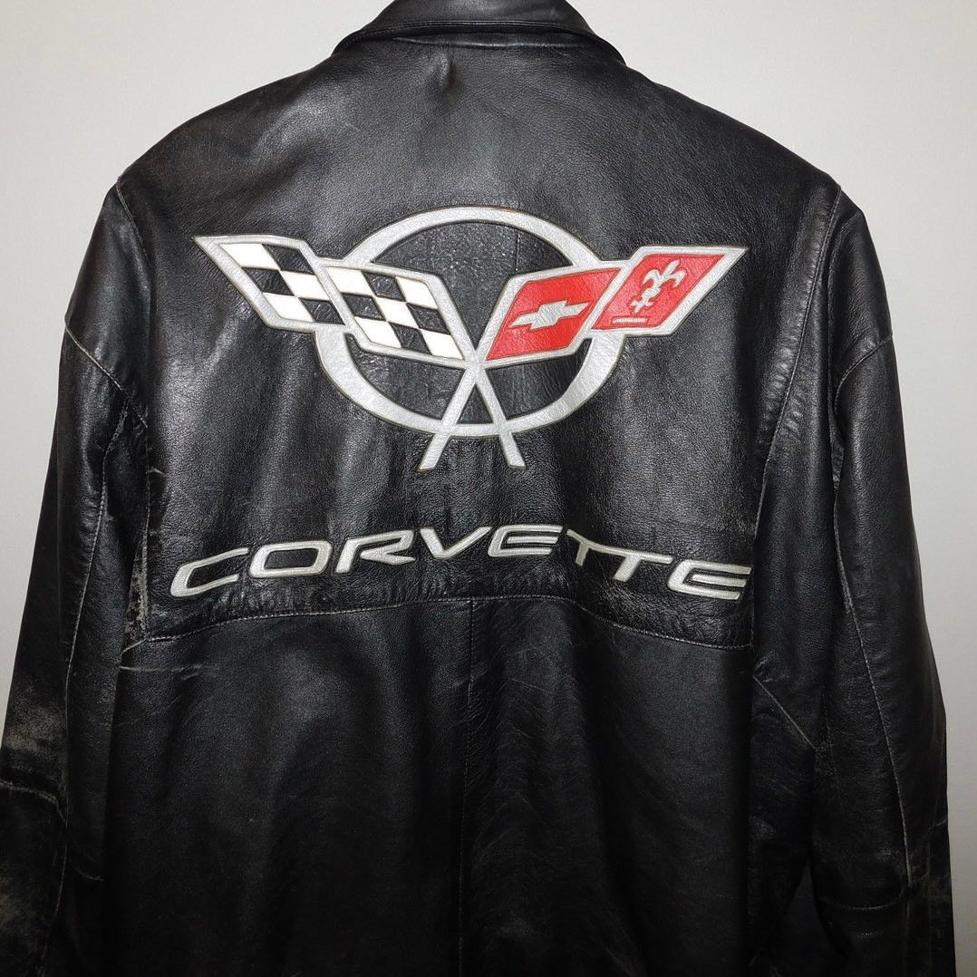 Corvette × Vintage Vintage Corvette Leather Jacket | Grailed