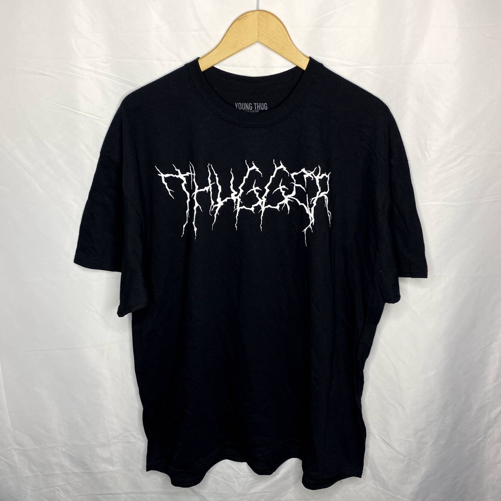 Young Thug Thugger YSL Lightning Hip Hop Rap Tour Merch Tee | Grailed