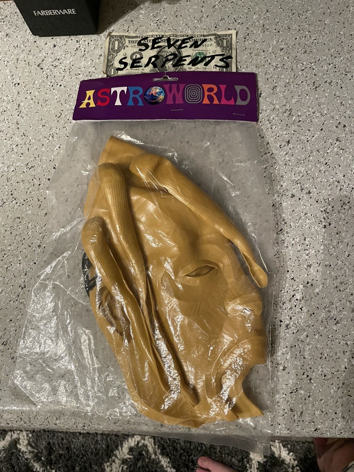 Travis Scott Travis Scott ASTROWORLD Mask NEW | Grailed