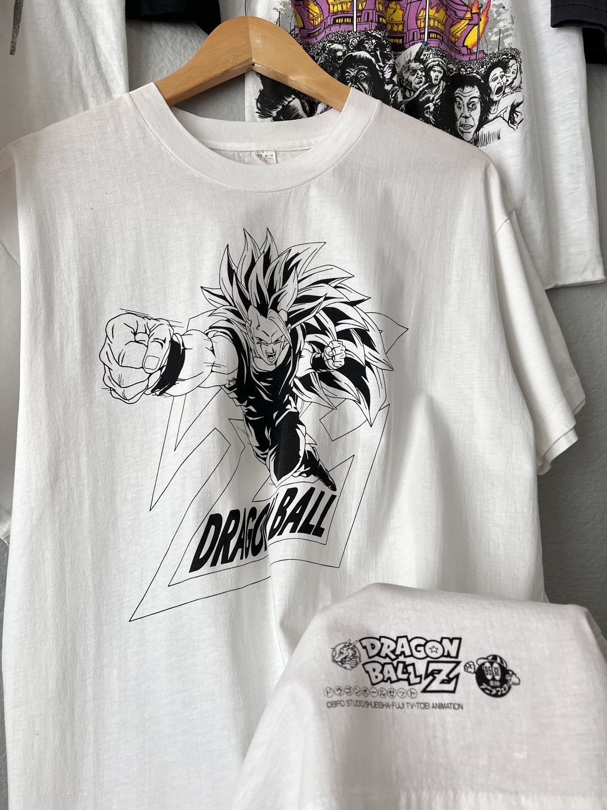 Vintage 1995 Dragonball Z DBZ Movie Promo “Wrath of the Dragon” Tee ...