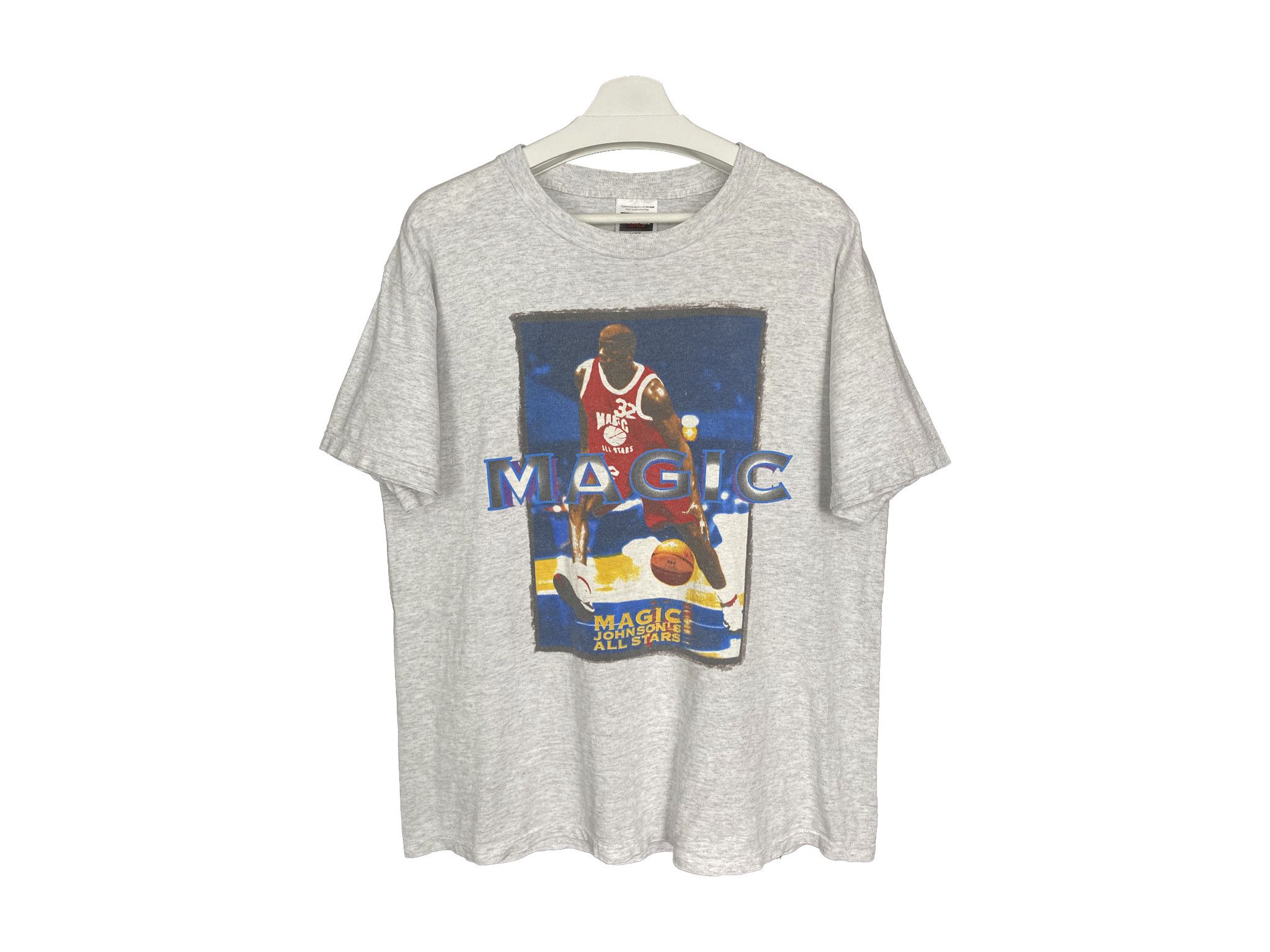 Vintage Vintage 1990s Magic Johnson Basketball All Star T-Shirt | Grailed