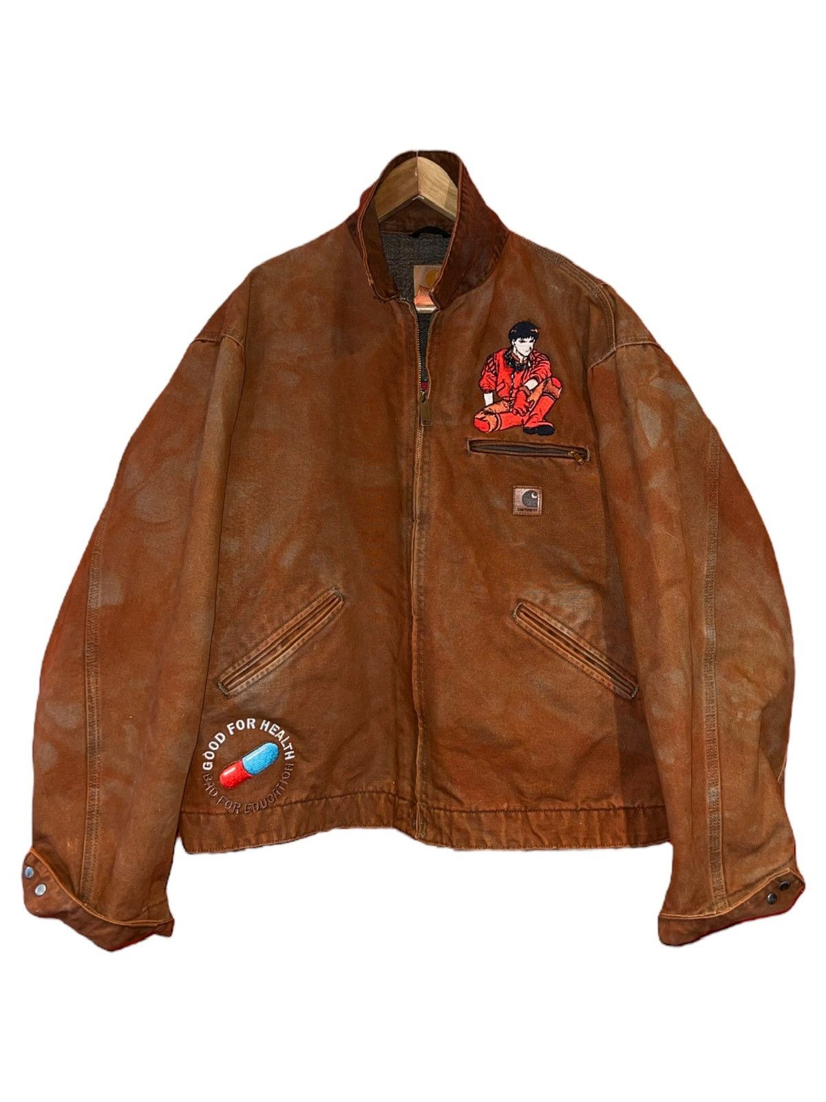 Carhartt Carhart akira anime movie vintage jacket distressed XL | Grailed