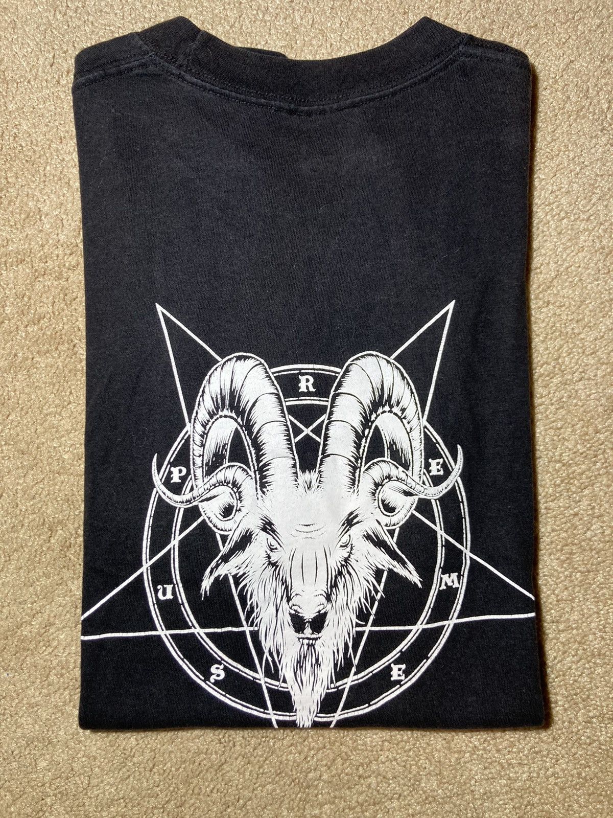 Supreme 2008 Supreme Baphomet Goat Shirt Bundle Small 2000s Satan | Grailed