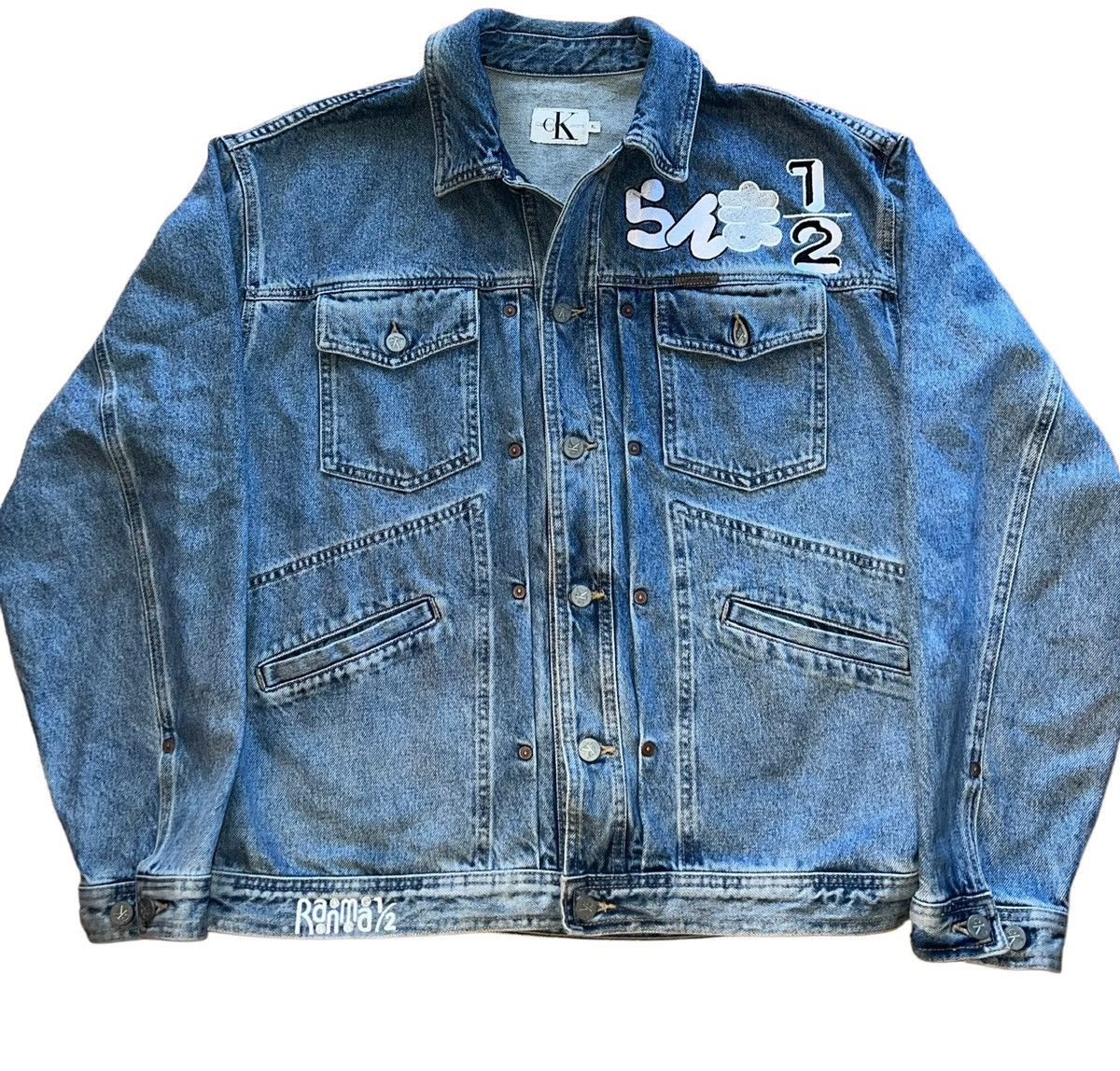 Calvin Klein Ranma 1/2 anime shampoo vintage Calvin Klien Jean jacket ...