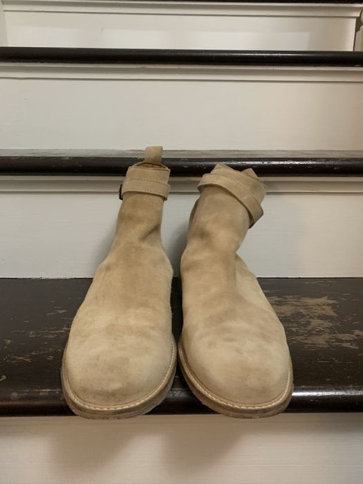 AMI Suede Boots | Grailed