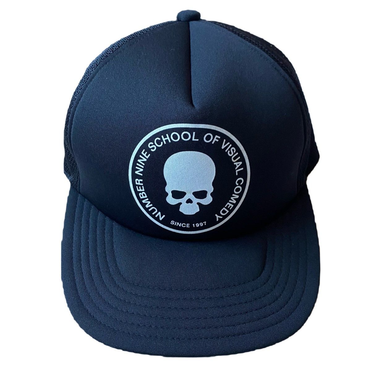 Number (N)ine Number nine skull trucker Hat | Grailed
