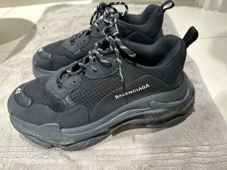 Balenciaga Balenciga - MEN'S TRIPLE S TRAINERS IN BLACK | Grailed
