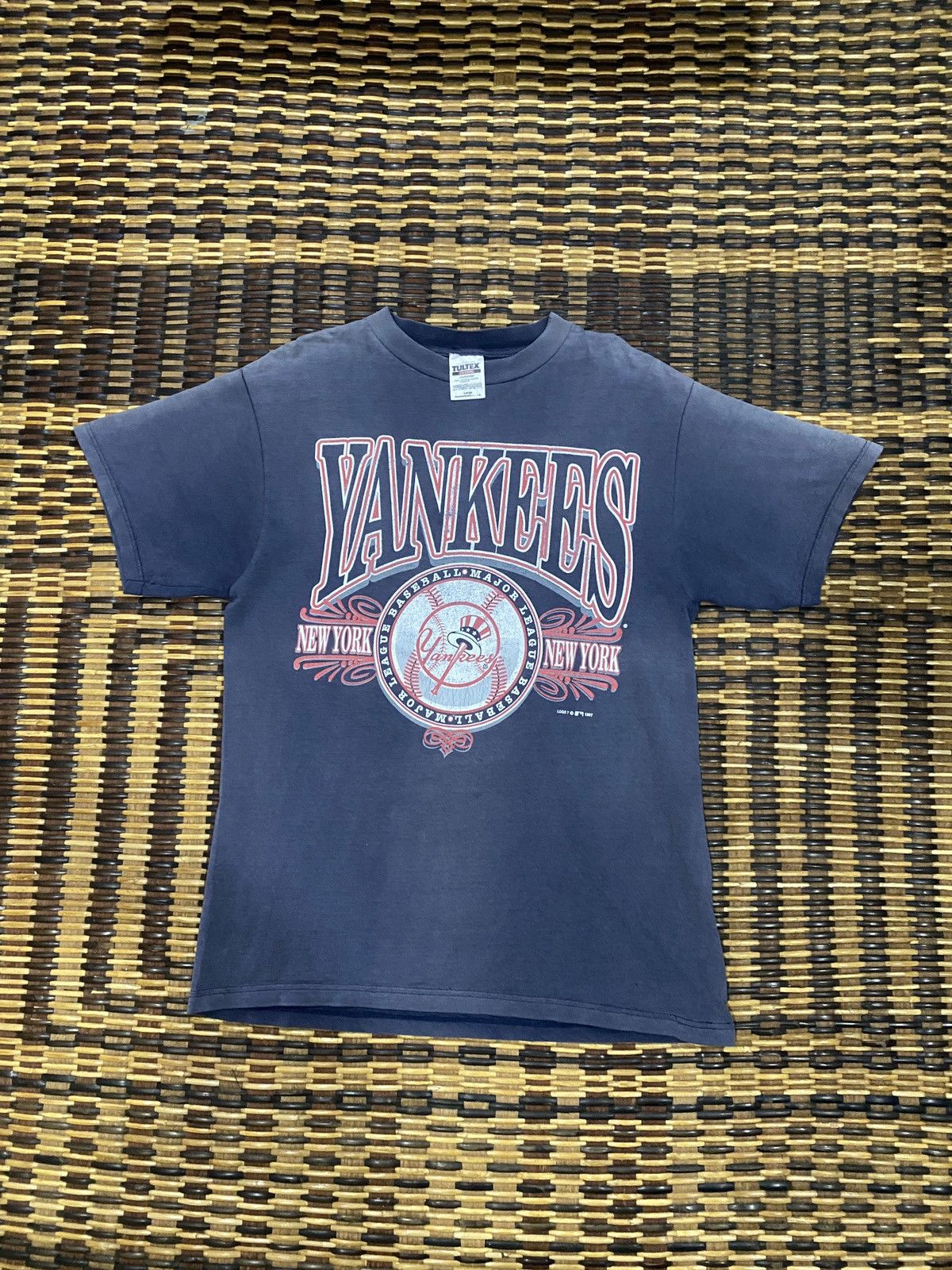 Vintage VINTAGE YANKEES 1997 TEE | Grailed