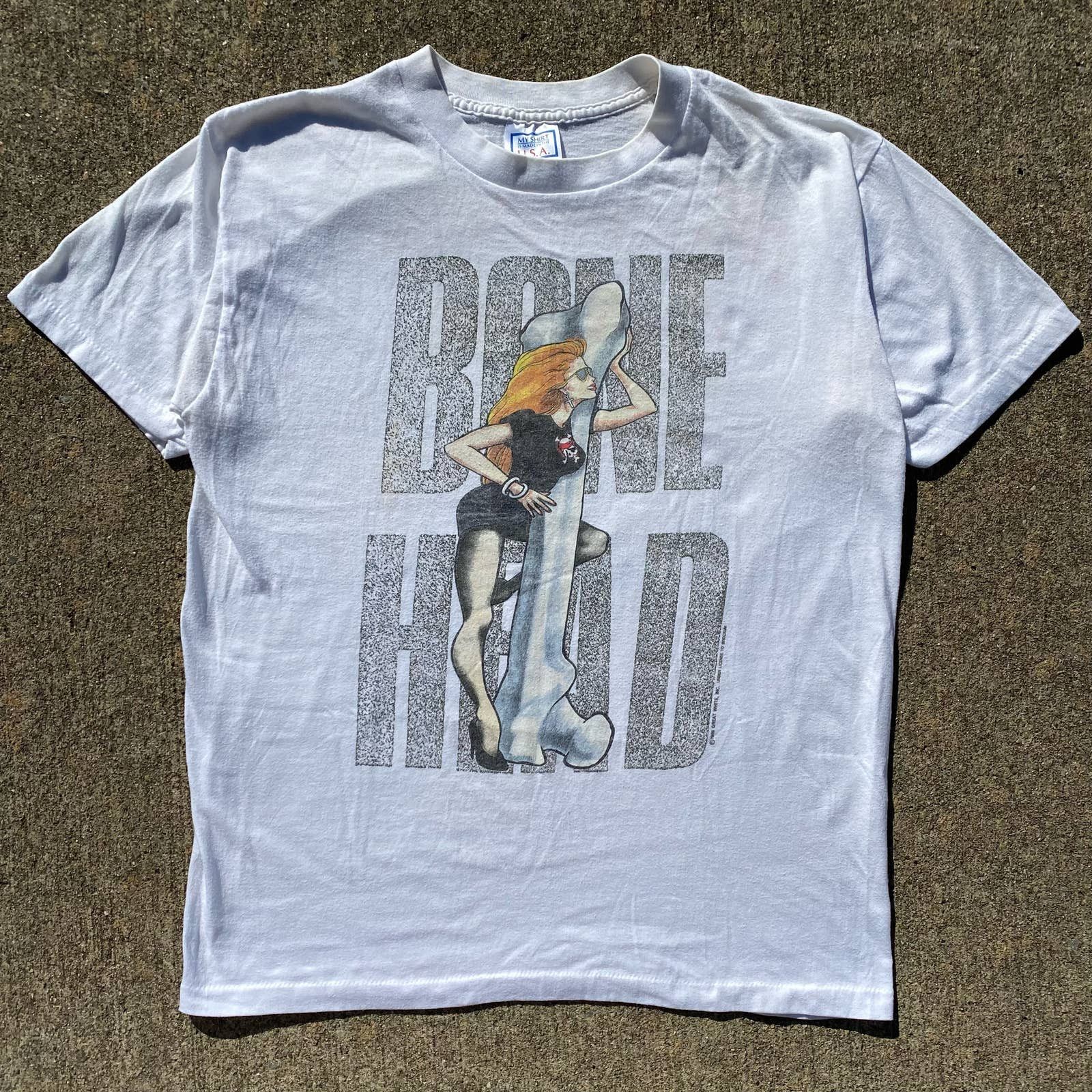 Band Tees × Vintage 1989 Bonehead Band Tee (M) | Grailed