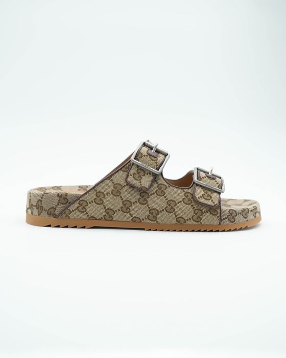 Gucci Monogram Slides | Grailed