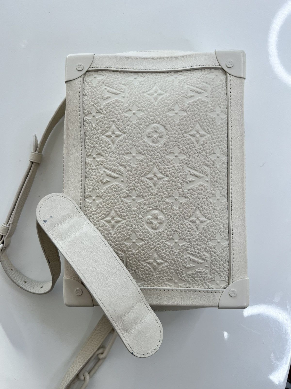 Louis Vuitton LOUIS VUITTON Taurillon Monogram Solar Ray Soft Trunk ...