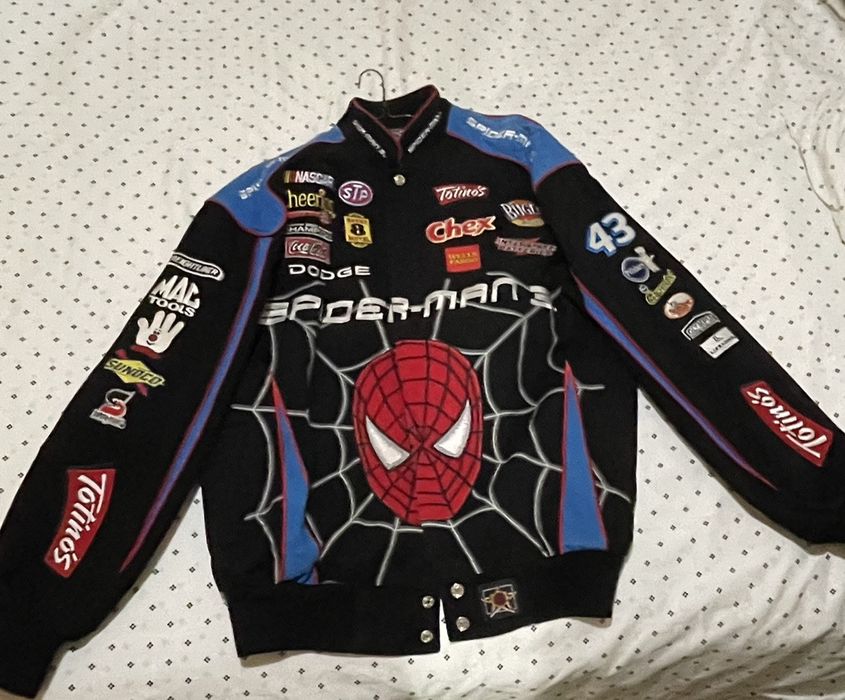 Vintage Spider-Man 3 NASCAR jacket | Grailed