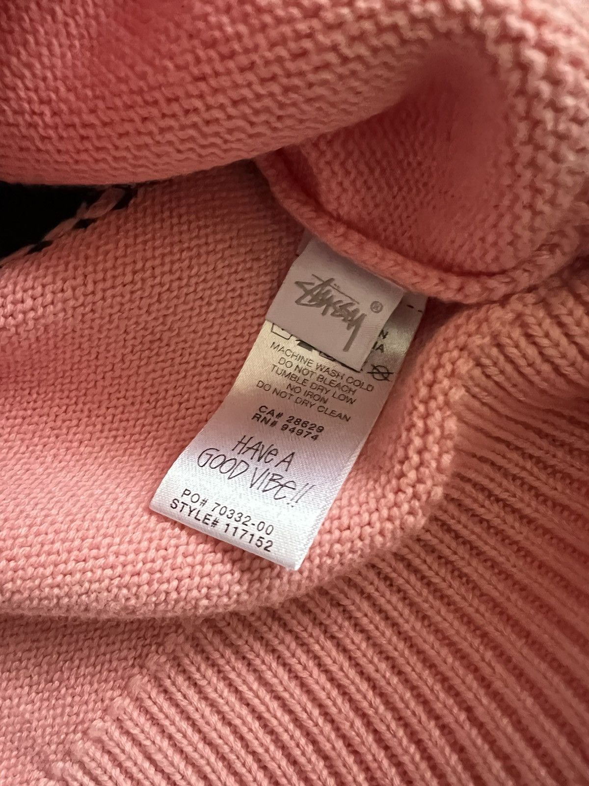 Stussy Stussy Stock Knit Sweater Size Small | Grailed