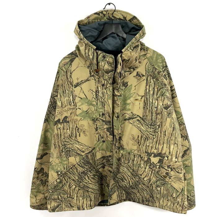 Vintage Vtg Cabelas Realtree Camo GoreTex Hunting Rain Jacket XL/XXL | Grailed