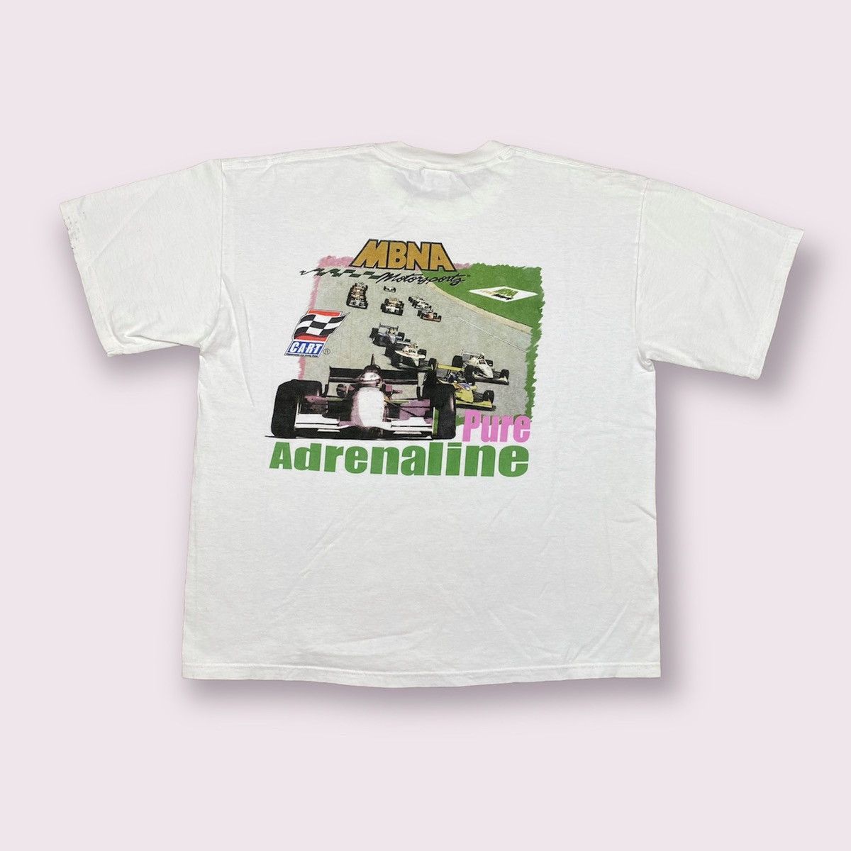 NASCAR × Streetwear × Vintage Vintage 90s MBNA Motorsports Racing T ...