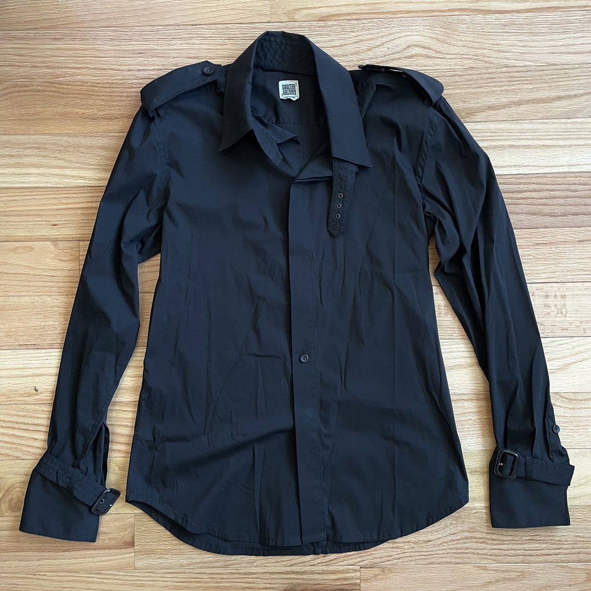 Jean Paul Gaultier Jean Paul Gaultier Squared Vintage Military Button ...