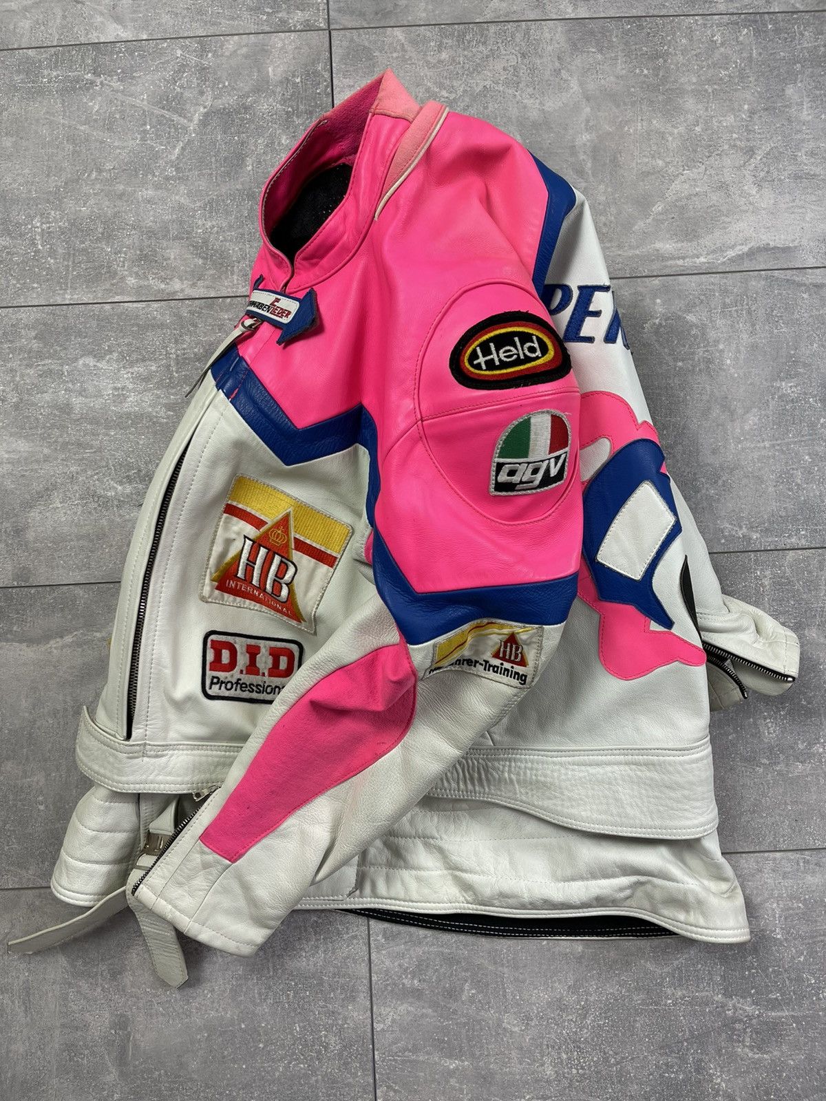 Racing × Streetwear × Vintage Vintage racing leather jacket | Grailed