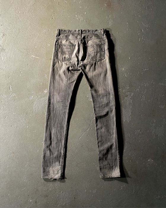 Dior Dior Homme Bleached & Repaired Denim Jeans - AW10 | Grailed