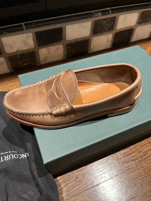 Rancourt & Co. Rancourt Beefroll Penny Loafers - Natural | Grailed
