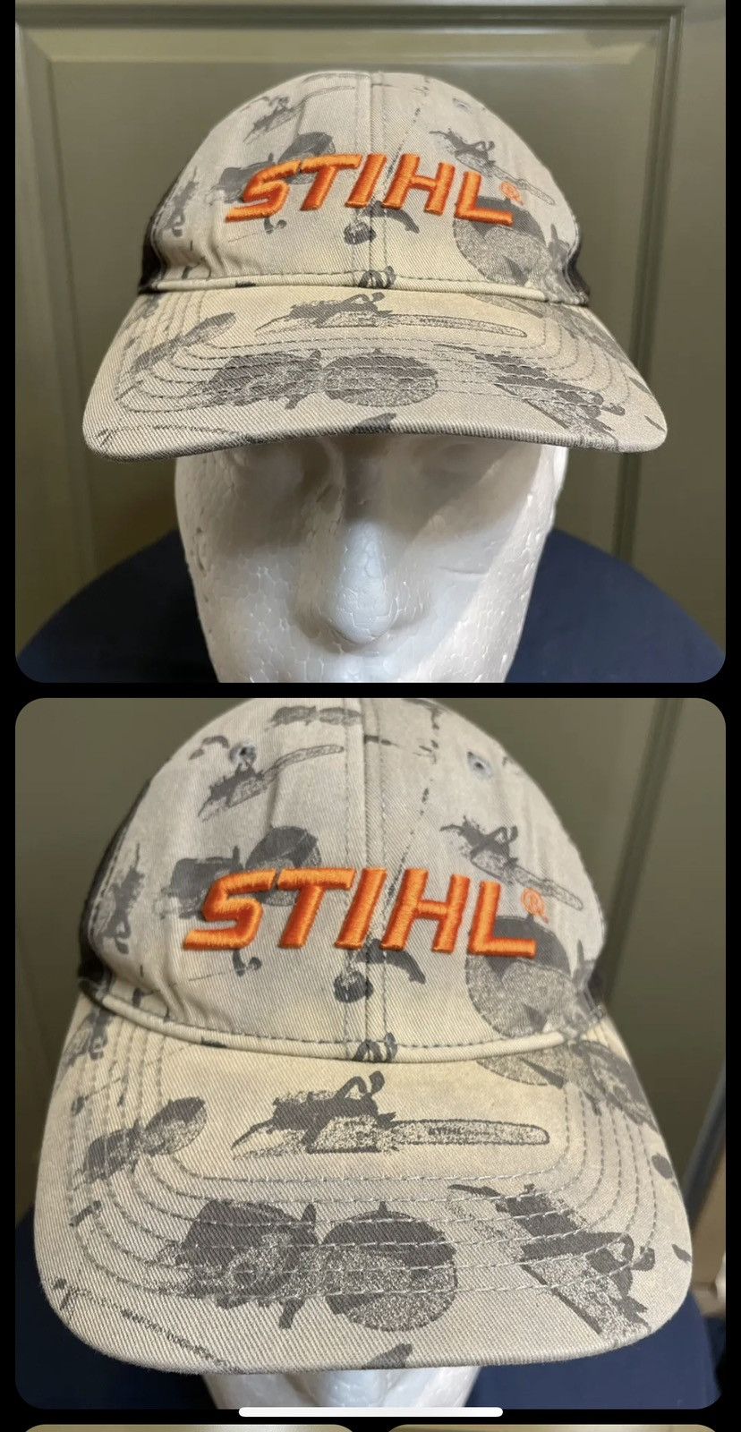 Streetwear Stihl Apparel Saws Baseball Cap Adult Adjustable Hook & Loop ...