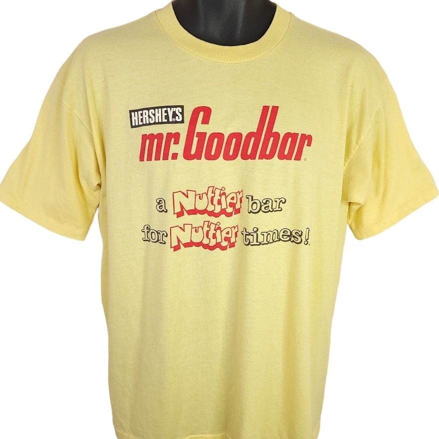 Vintage Hershey Mr Goodbar T Shirt Vintage 80s Nuttier Bar | Grailed