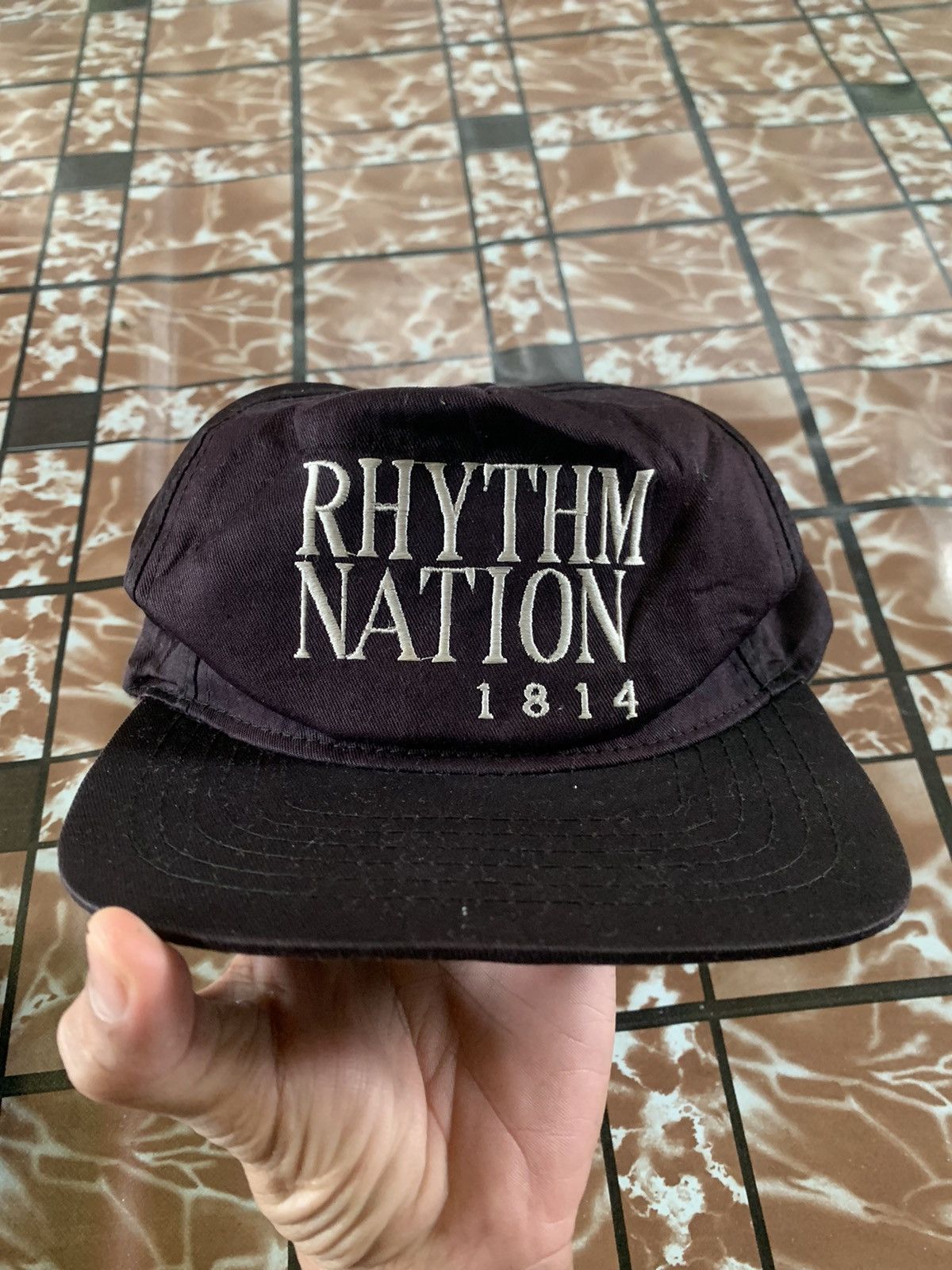 Band Tees × Vintage Vintage janet jackson rhytm nation snapback cap ...
