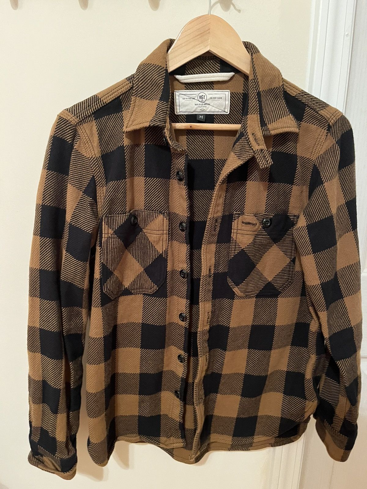 Rogue Territory RGT Gold/Black Buffalo Flannel | Grailed