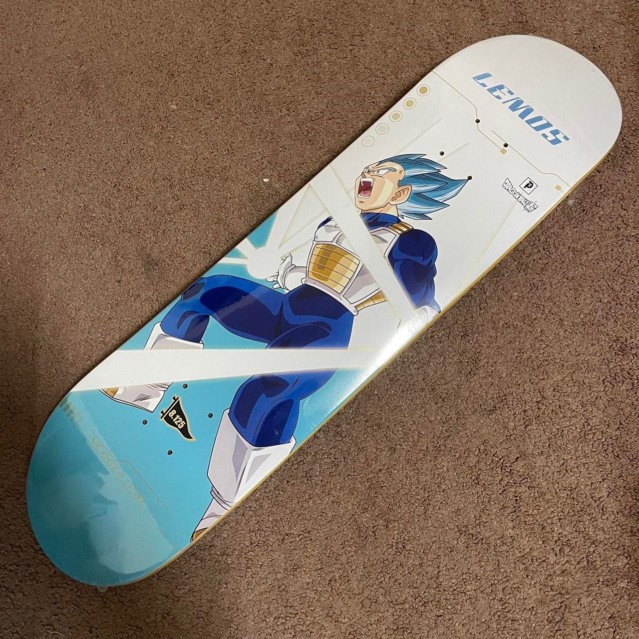 Primitive Primitive dragon ball vegeta rage skateboard deck anime 8.0 ...