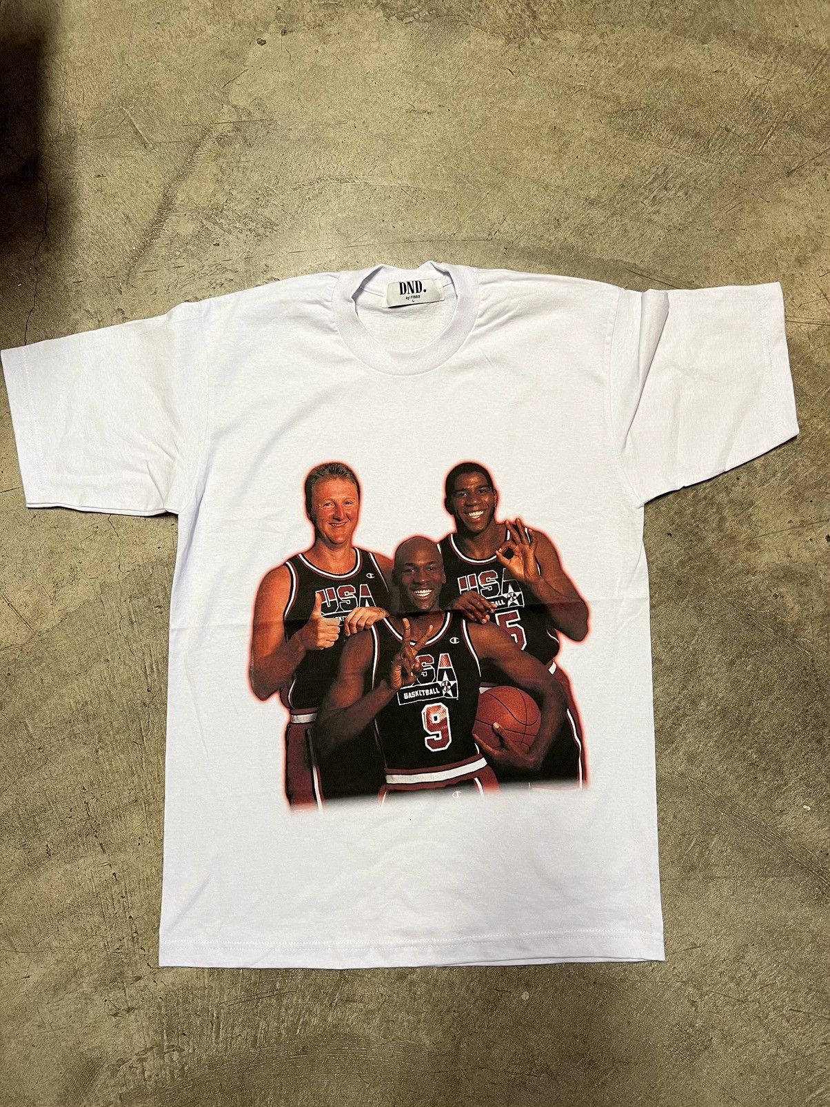 Rap Tees × Streetwear × Vintage Michael Jordan Larry Bird Magic Johnson ...
