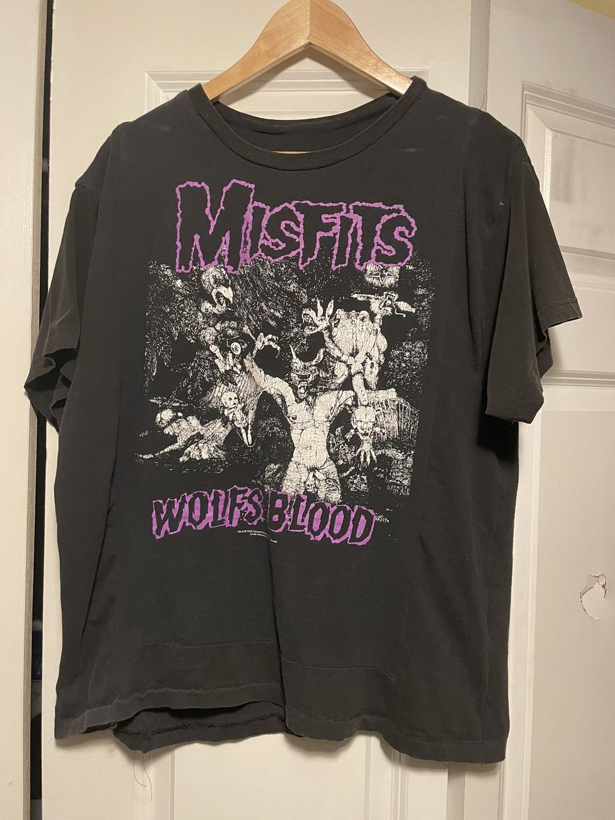 Vintage Vintage 2002 Misfits Wolfs Blood shirt | Grailed