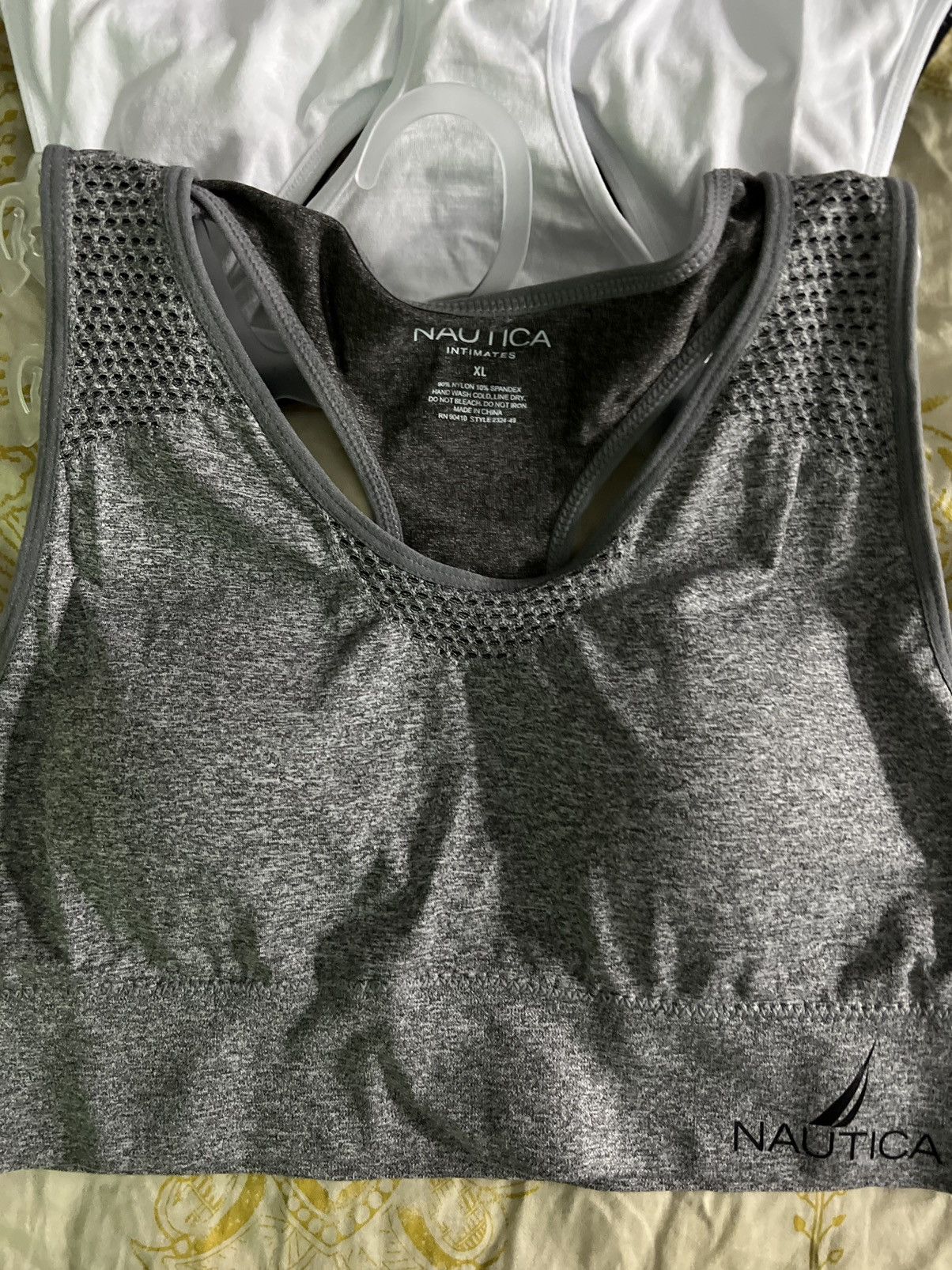 Nautica Gray Nautica Razorback Sportsbra NWT | Grailed