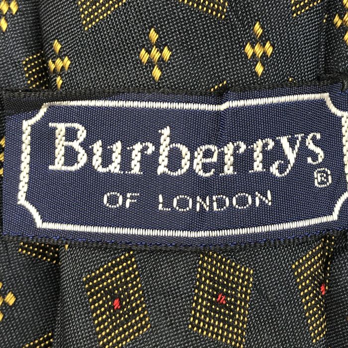 Vintage Vintage Burberry Silk Necktie Monogram Style | Grailed