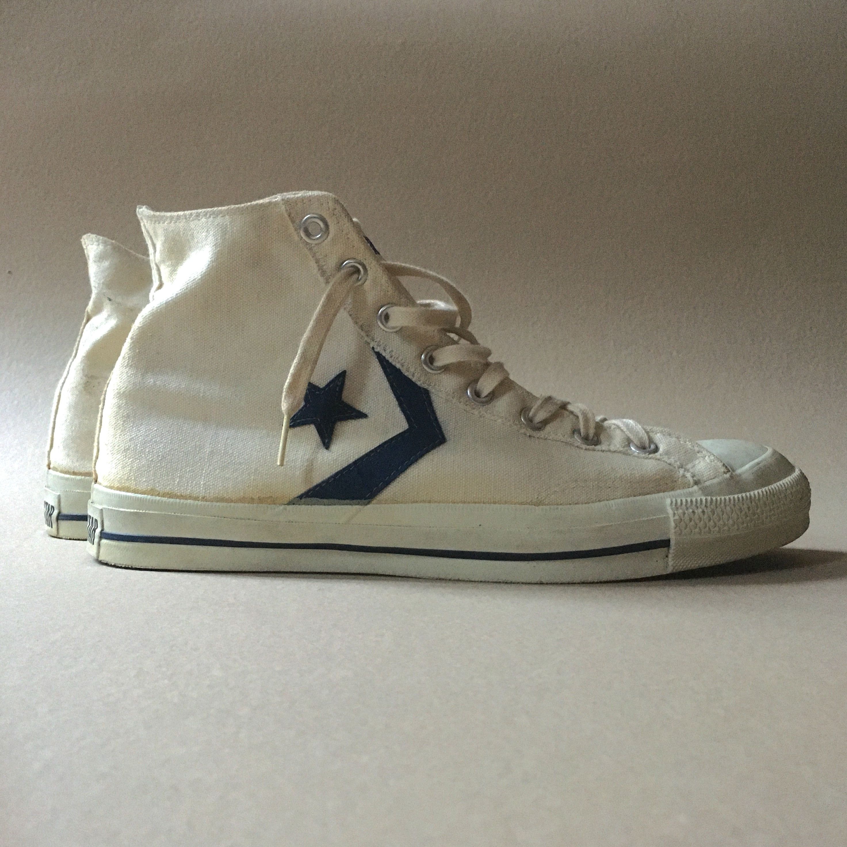 Converse × Vintage Vintage Converse Star Player Mid US 11 | Grailed