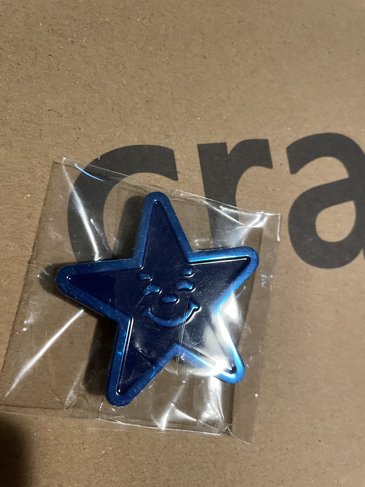 Asspizza Metallic blue star pin Asspizza | Grailed