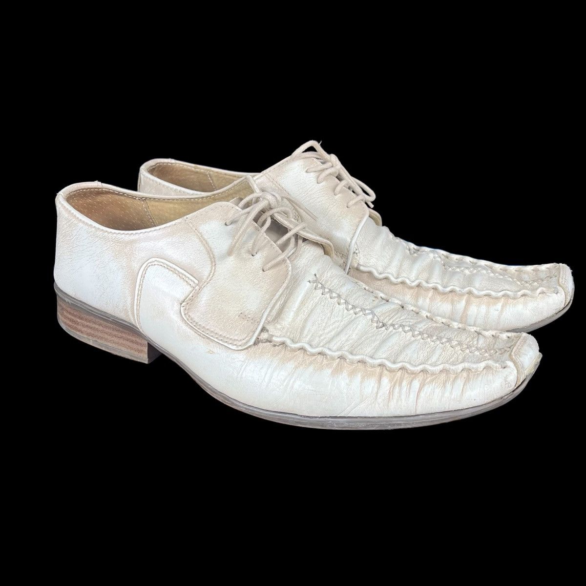 Streetwear × Vero Cuoio David Eden × Vintage Vintage Vero Cuoio White ...
