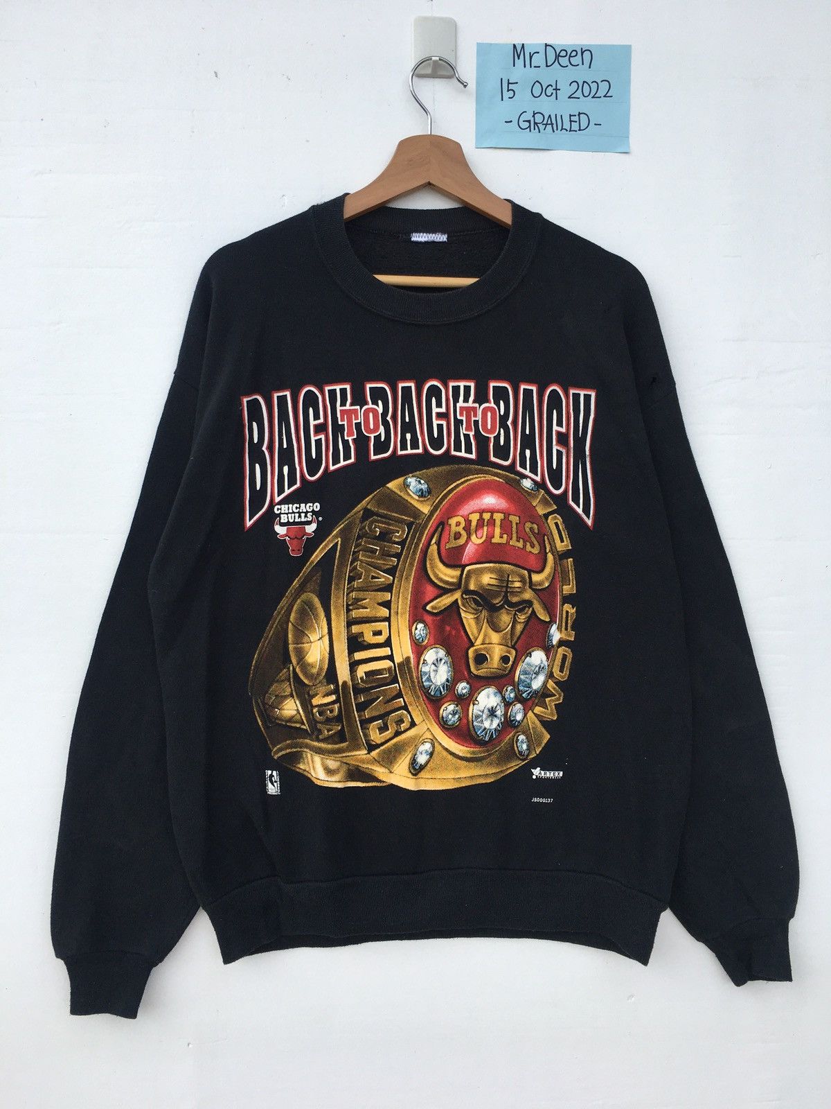 Chicago Bulls × NBA × Vintage Vintage Chicago Bulls NBA Back-to-back ...