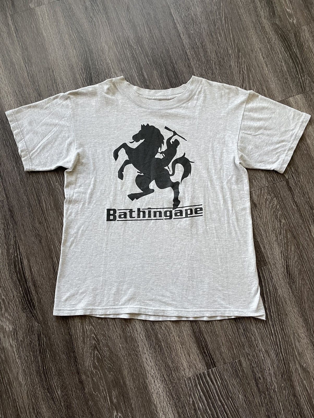 Bape A Bathing Ape Bape Number (n)ine RARE Collaboration Lion Tee | Grailed