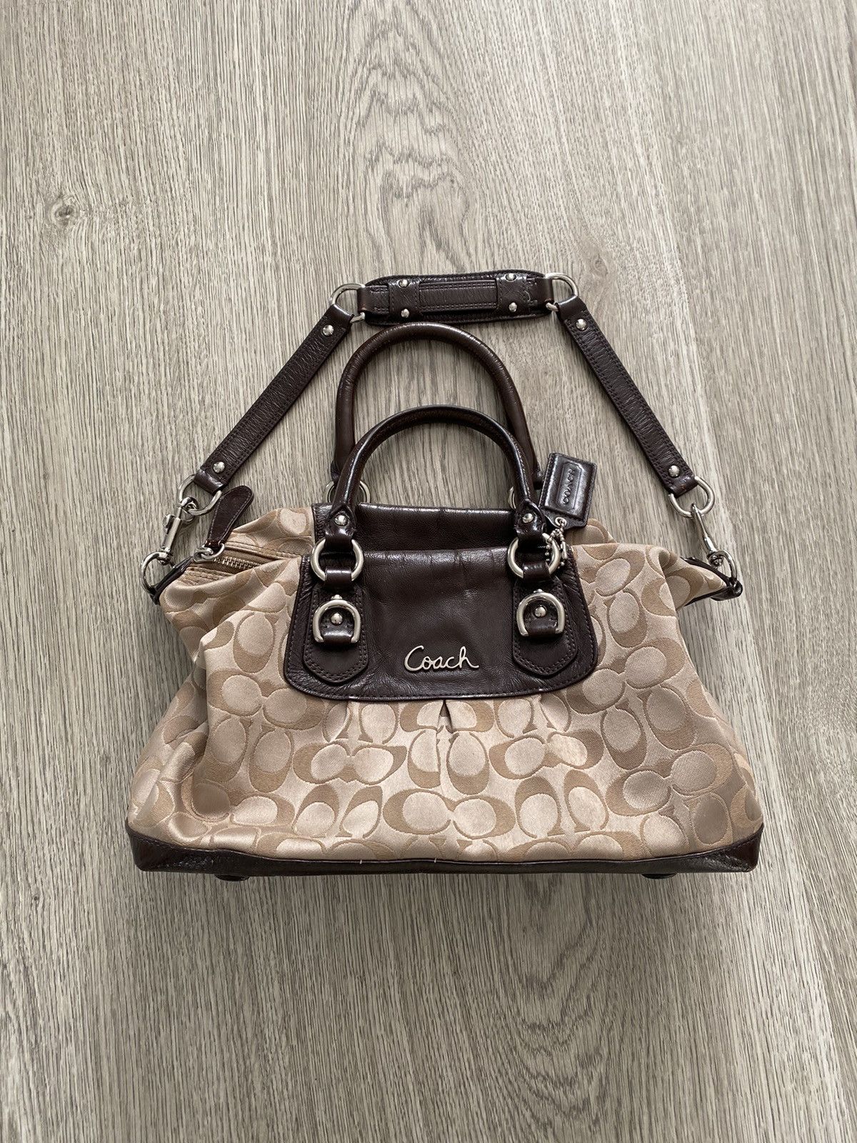 Coach × Designer × Vintage Rare Vintage Coach Monogram Bag Avant Garde ...