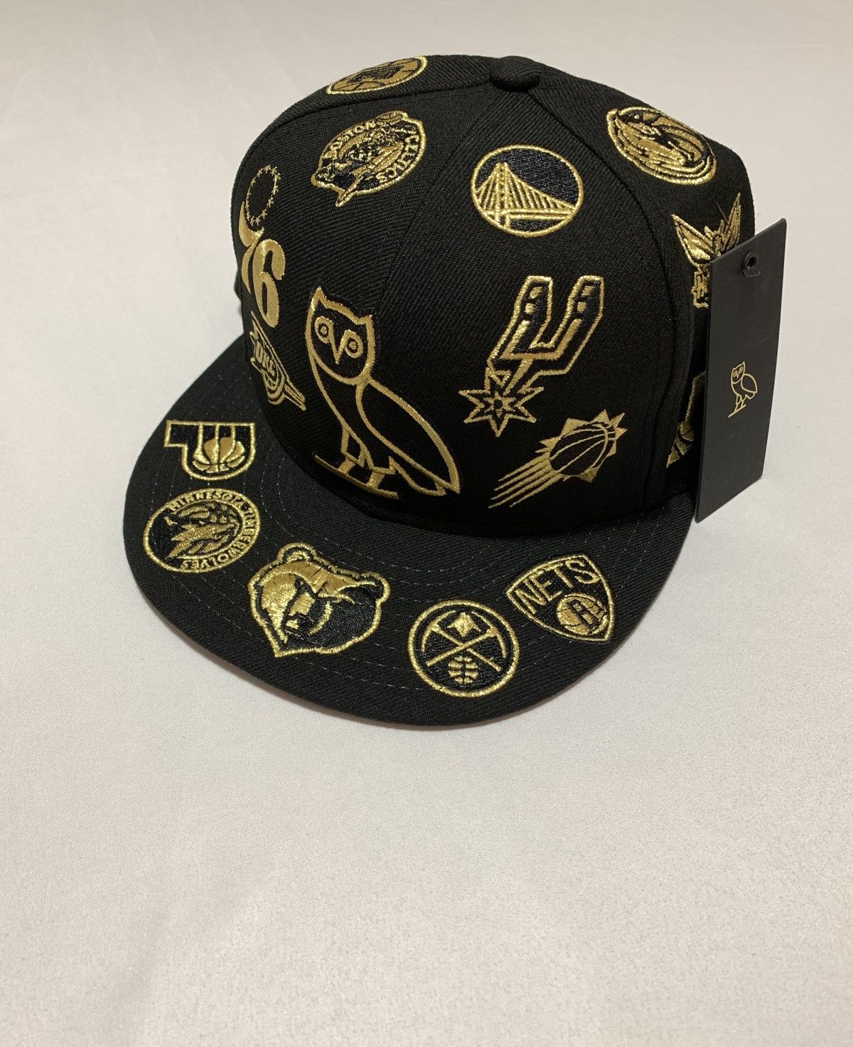 Octobers Very Own OVO x NBA 'TEAM ICONS' NEW ERA 59FIFTY SIZE 7 3/8 ...