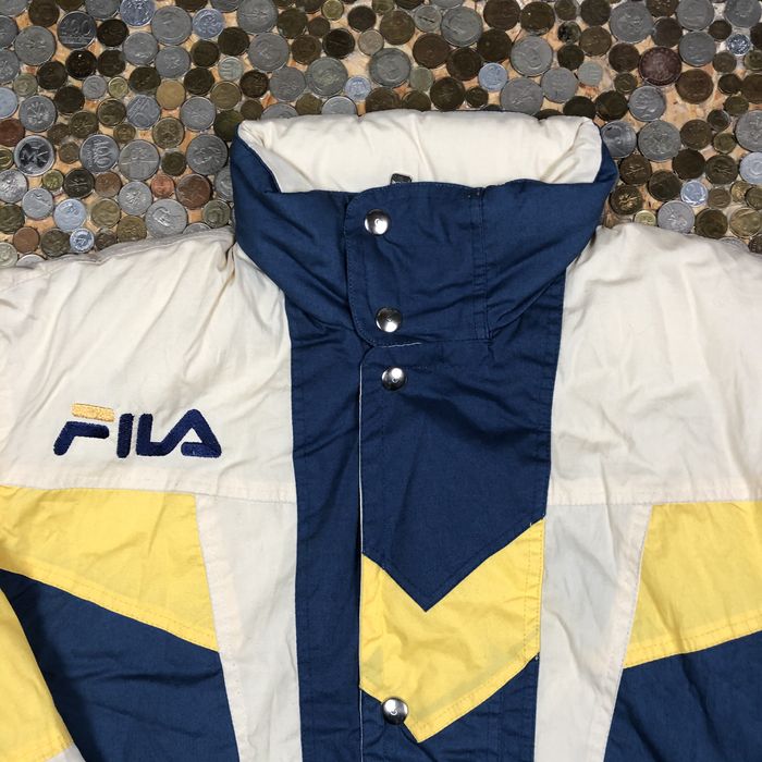 Fila Fila puffer Vintage Jacket 90's Italy SKI national team | Grailed
