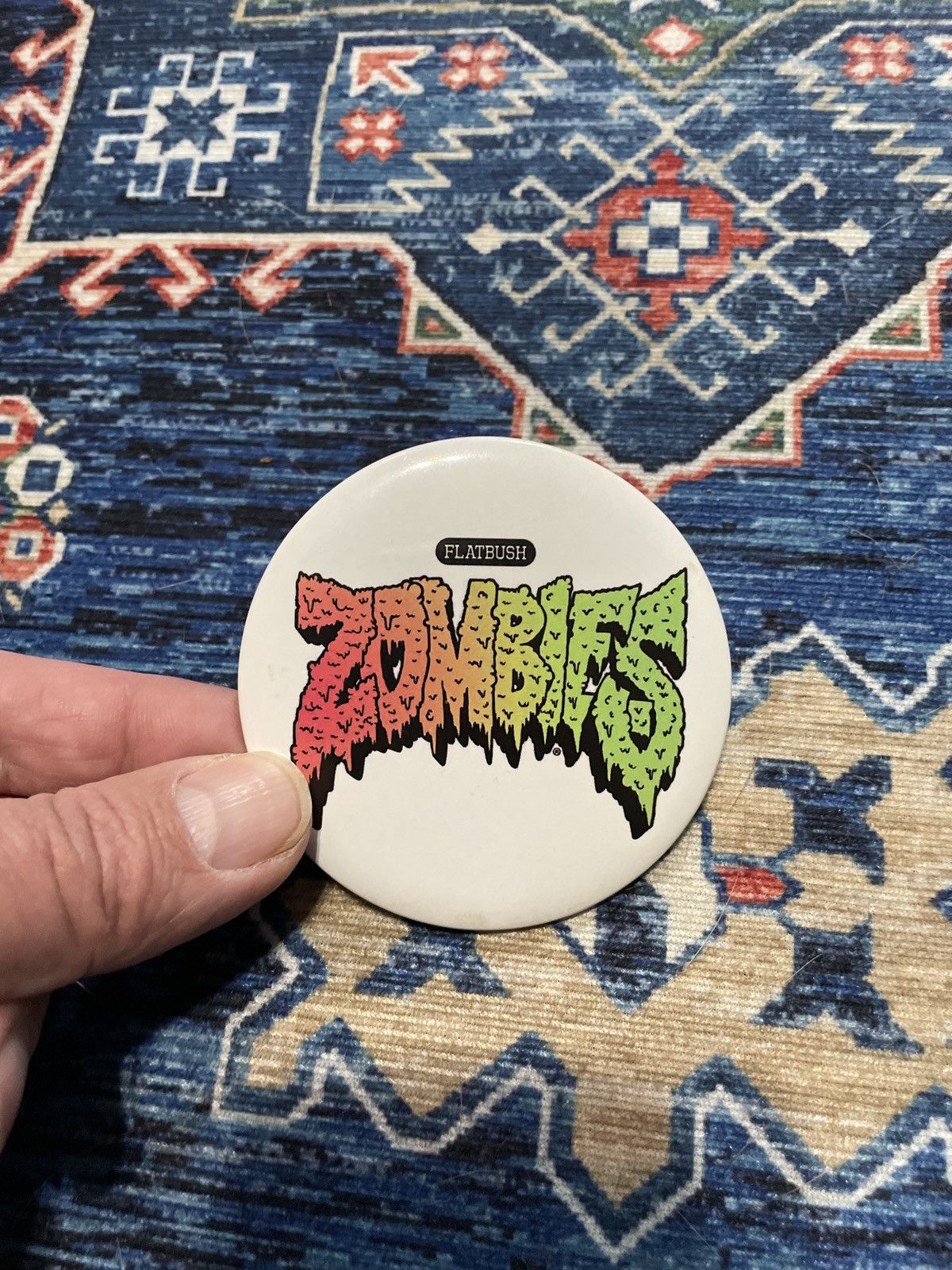 Flatbush Zombies Zombie pin | Grailed