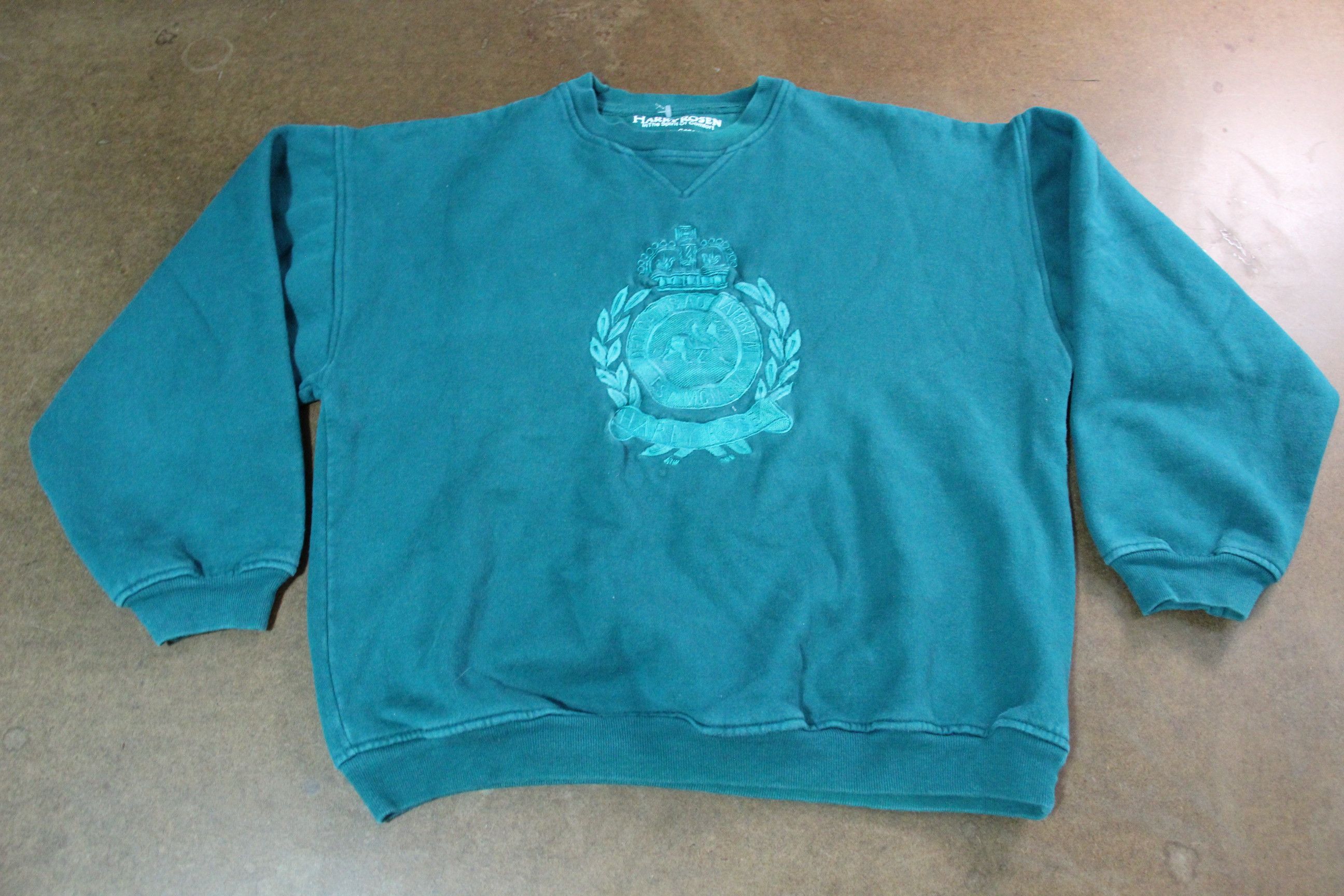 Harry Rosen × Vintage Vintage / Harry Rosen / Crest / Crew Neck ...