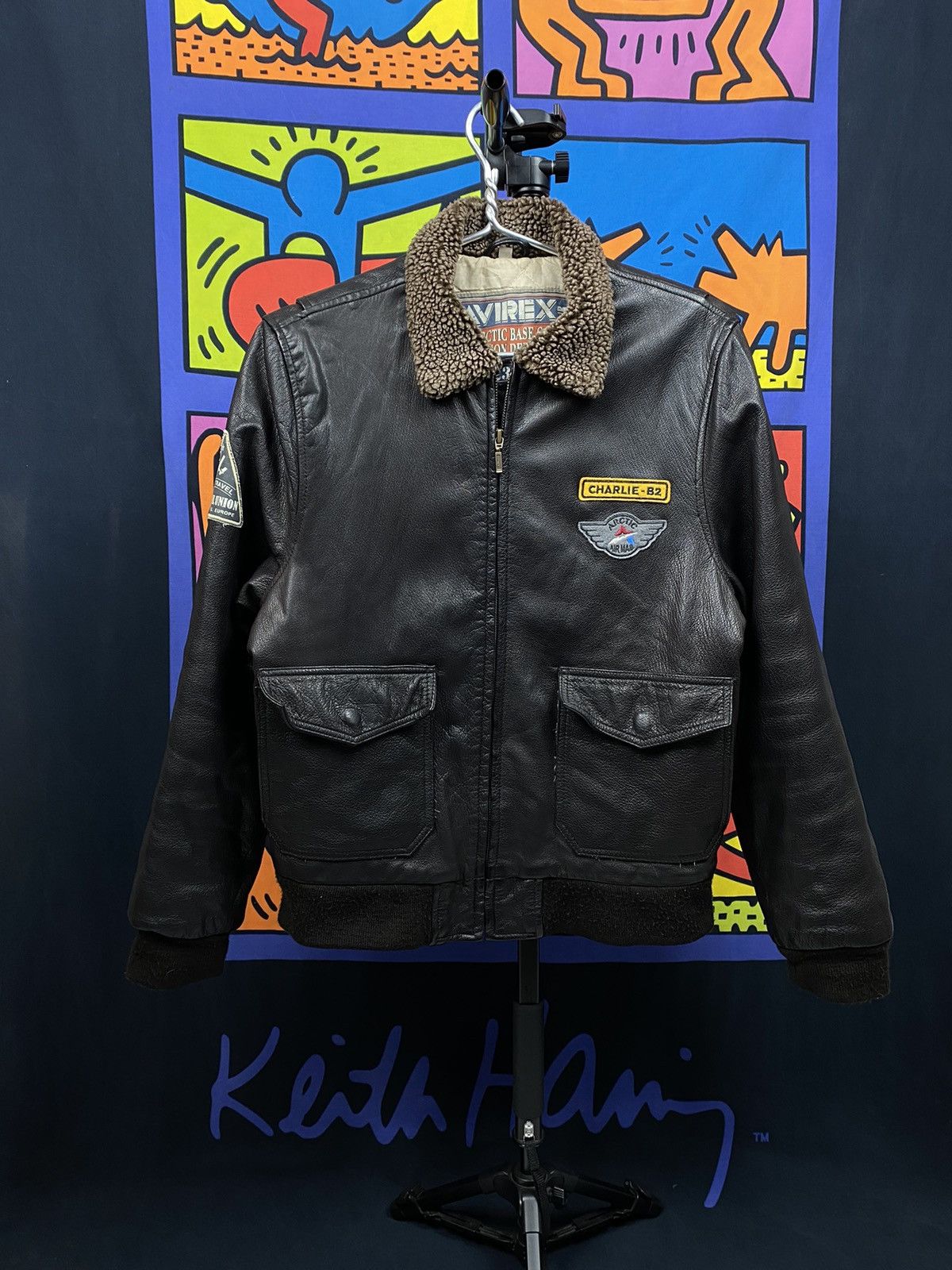 Military AVIREX CHARLIE B2 Aviation jacket | Grailed