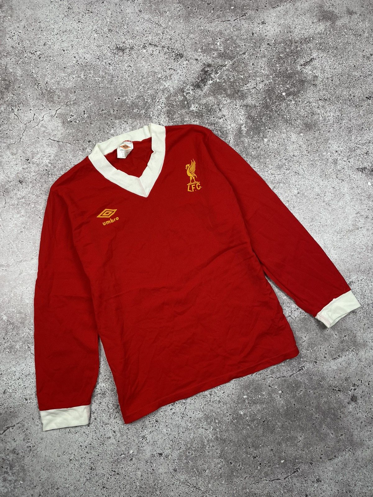 Vintage Vintage Umbro Liverpool Long Sleeve Football Kit 1976-1979 ...