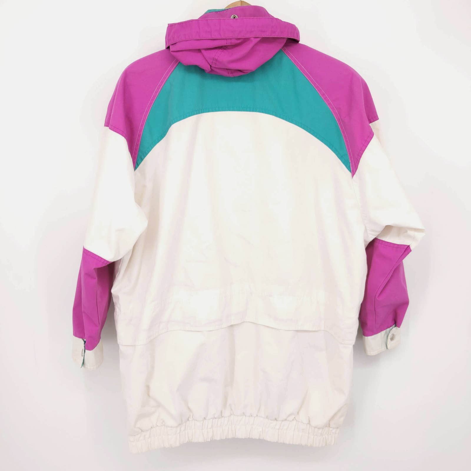 Streetwear Vintage Current Seen Colorblock Parka Jacket Windbreaker 90s ...