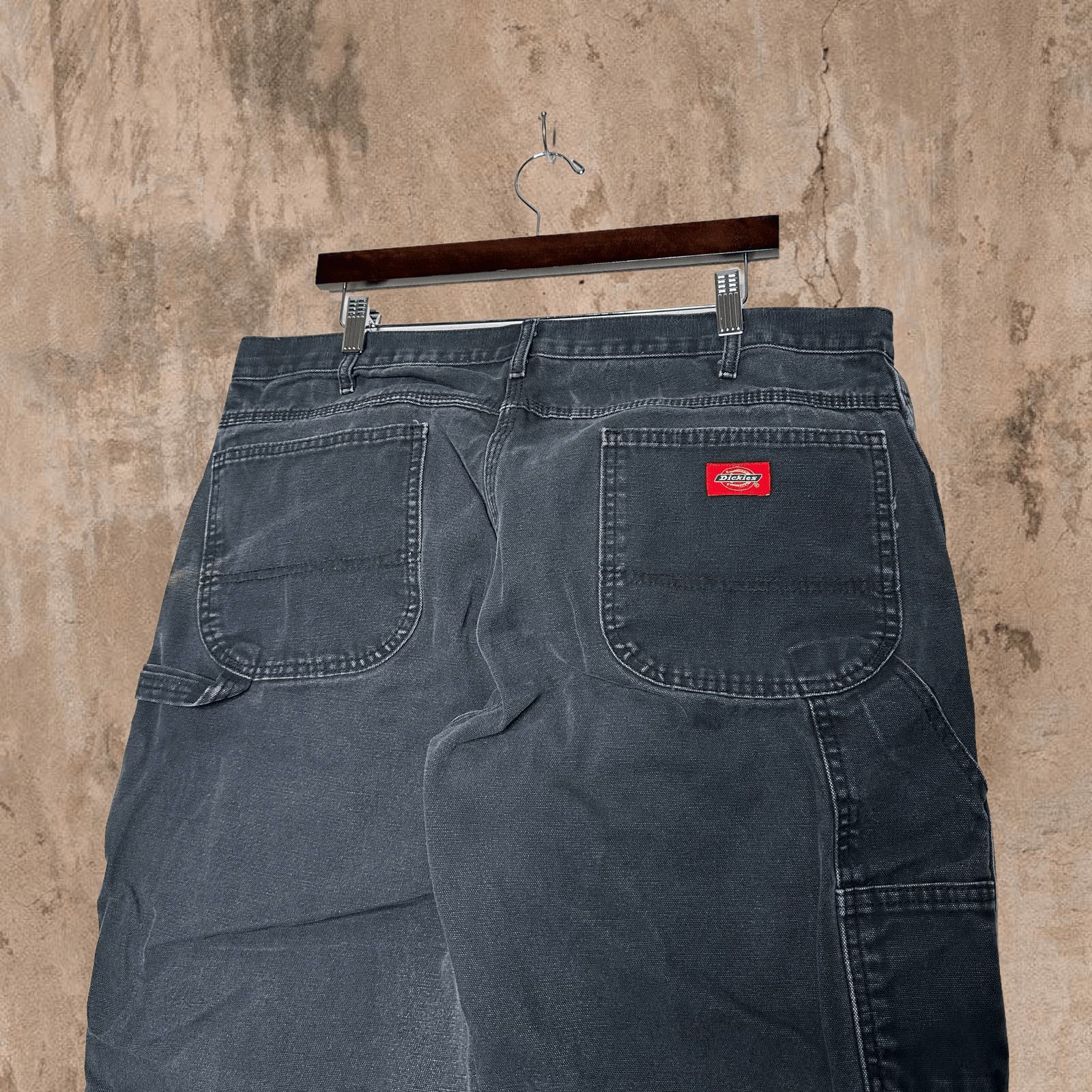 Dickies × Streetwear Charcoal Black Dickies Carpenter Pant Baggy Red ...